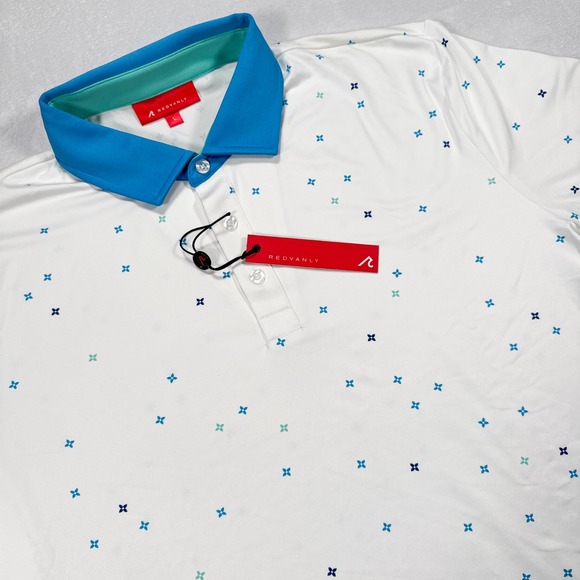 Redvanly | Shirts | Nwt Redvanly Mens L Bright White Savile Stretch ...